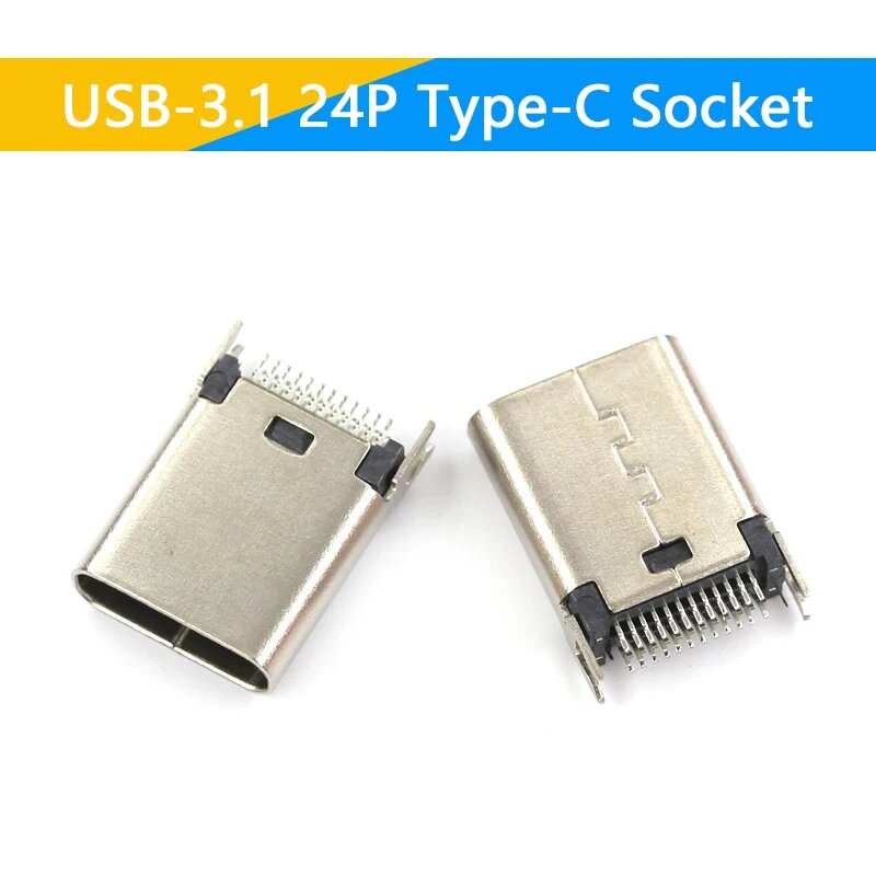 USB 3.1 Type-C 24P разъем для платы