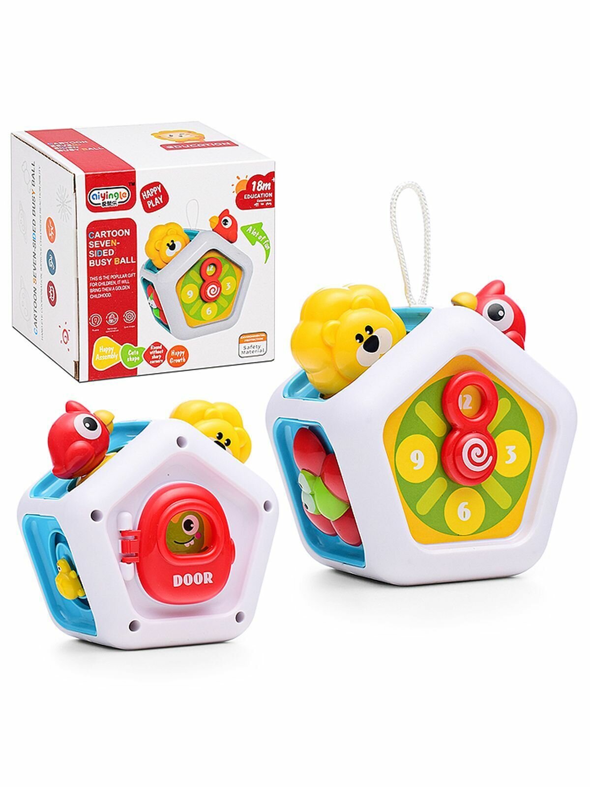 Игрушка развивающая "Музыкальный куб"