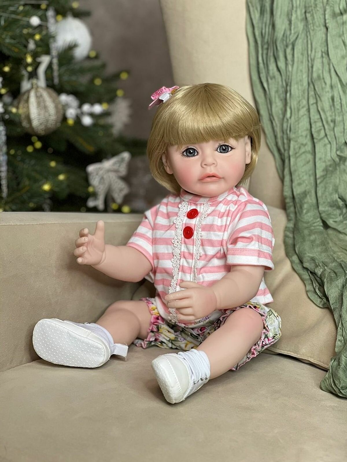 Кукла Реборн виниловая 55 см