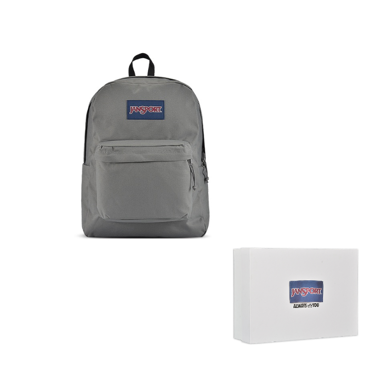 Спортивный рюкзак унисекс JanSport полиэстеровый 5590657 светло-серый
