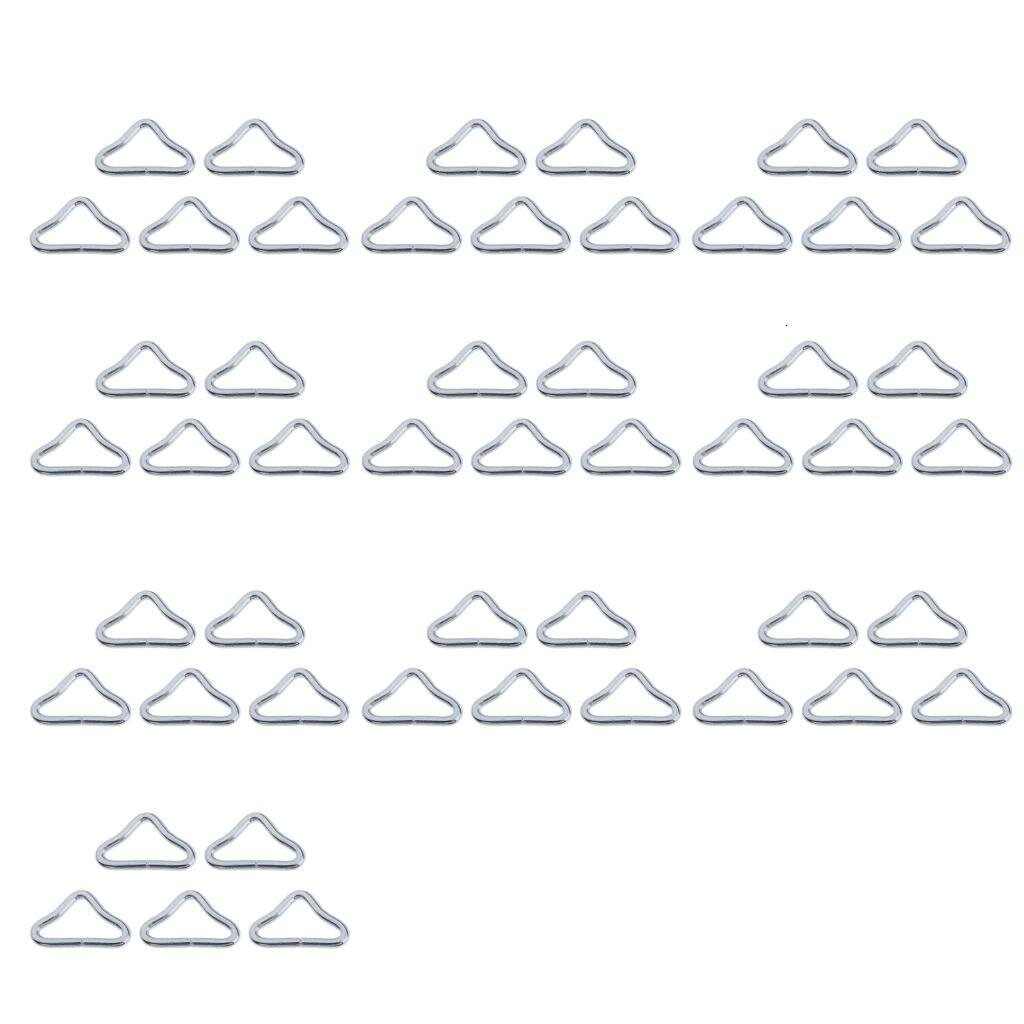 Треугольные кольца для батута, 50 шт.