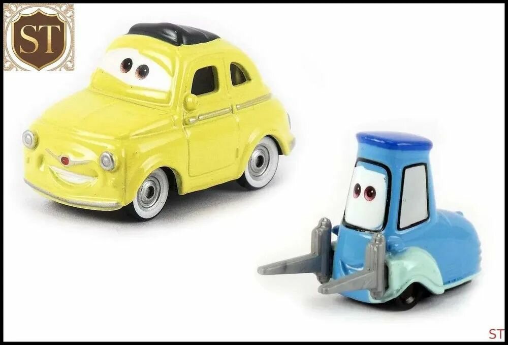 Машинки Тачки Гвидо и Луиджи