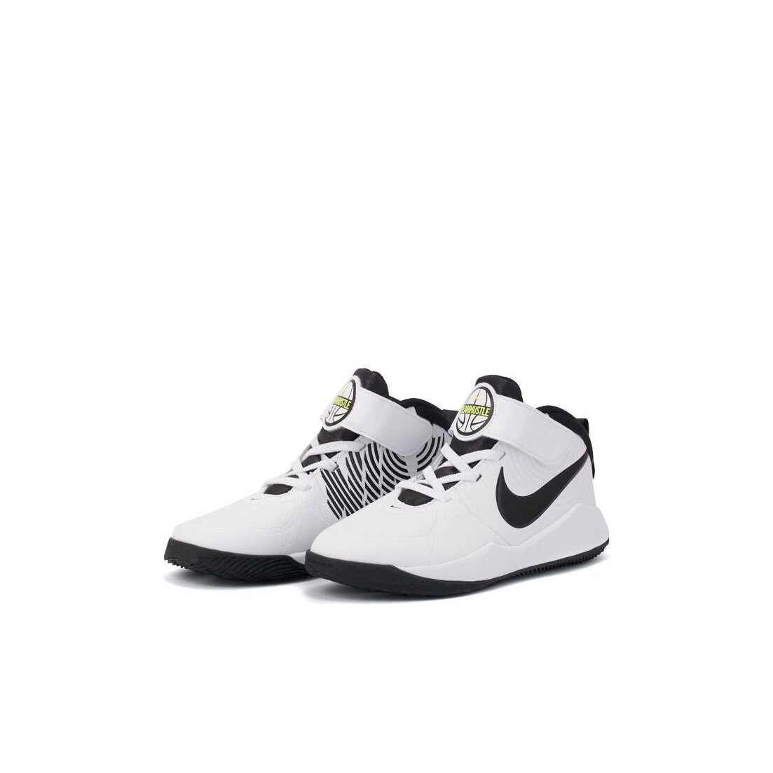 Кеды NIKE Team Hustle D 9, размер EU 29,5 стопа (18CM), белый, — фото 1