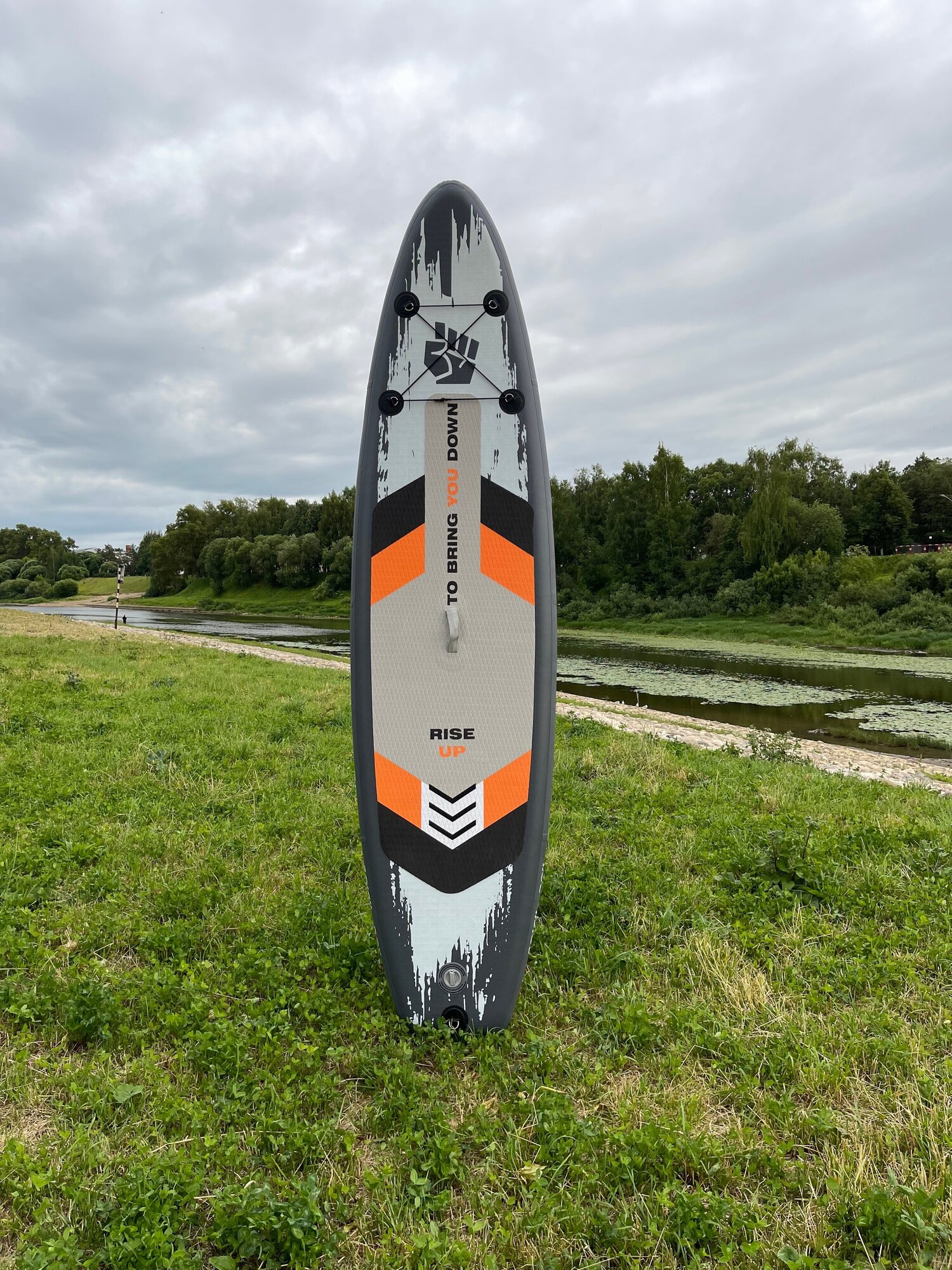 Сап борд надувной Rise up с полной комплектацией и дерзким дизайном 320/80/15