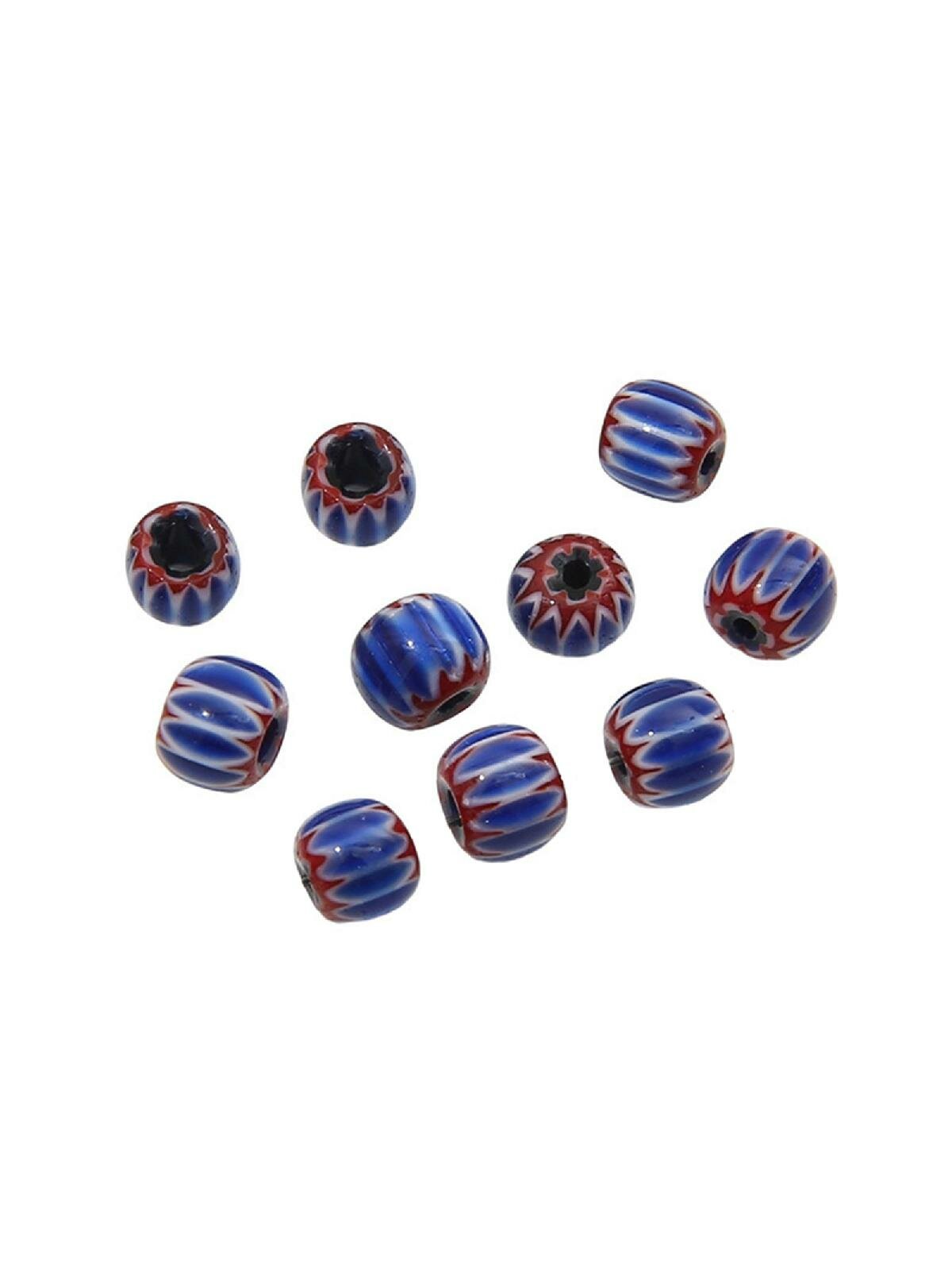 10 штук бусин-ведерок в полоску из смолы Аксессуары для ожерелья россыпь бусин