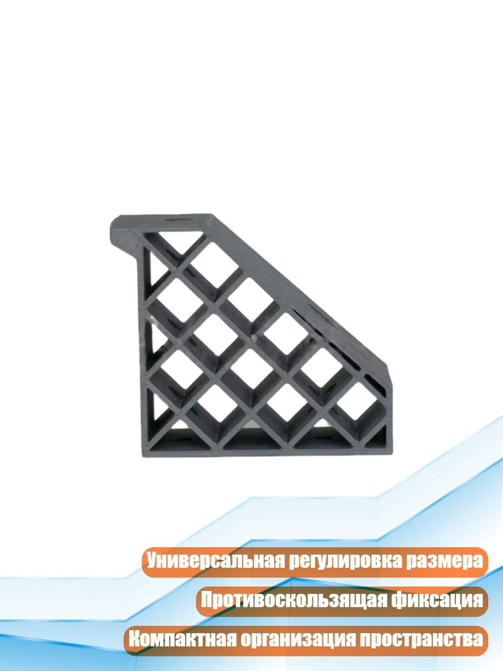 Крепление для лыж и сноубордов Gravities, Серый - L