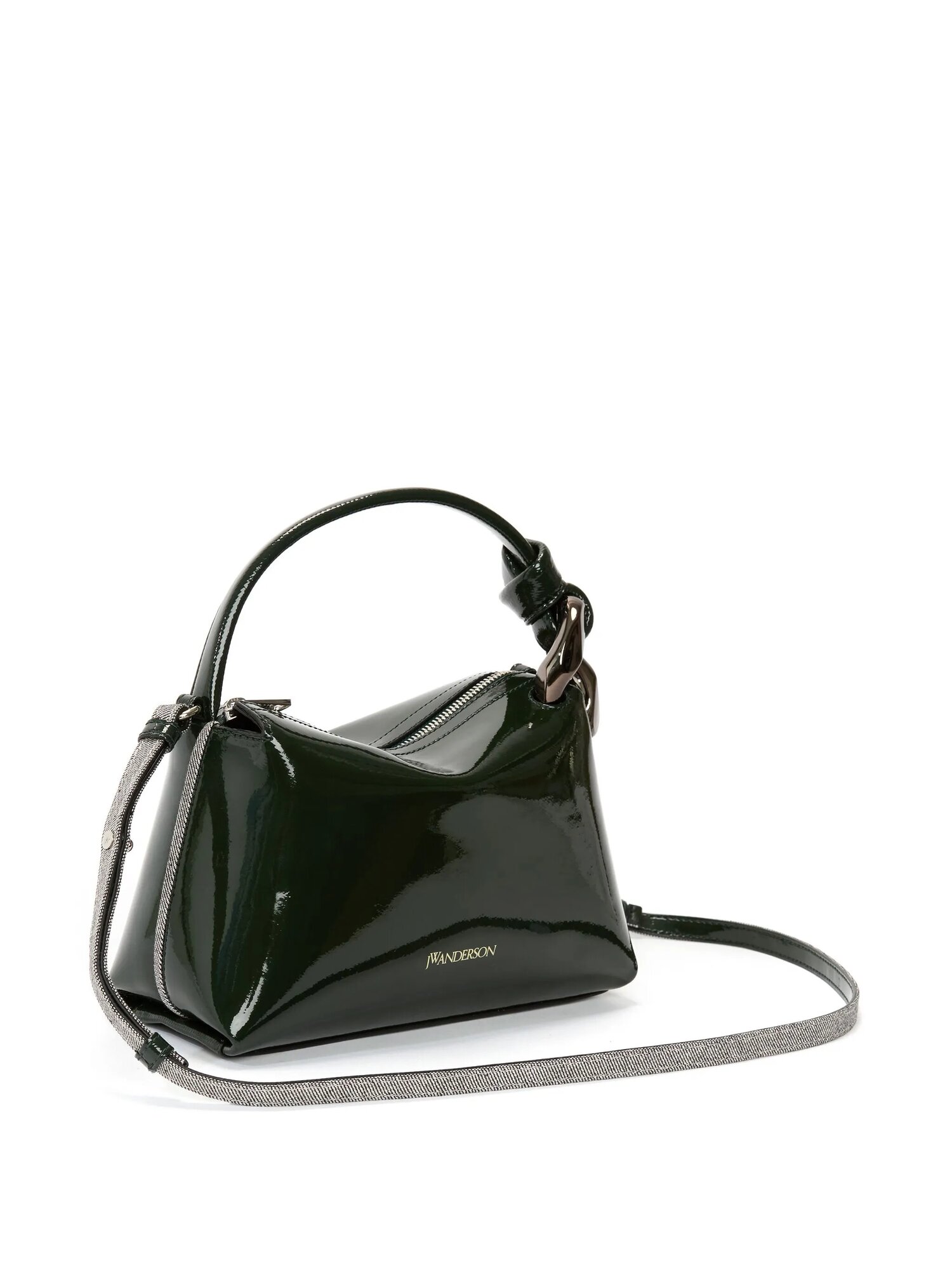 Сумка JW Anderson Corner, зеленый — фото 1