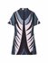 Платье PUCCI Volute-print flared dress, размер 44, blue