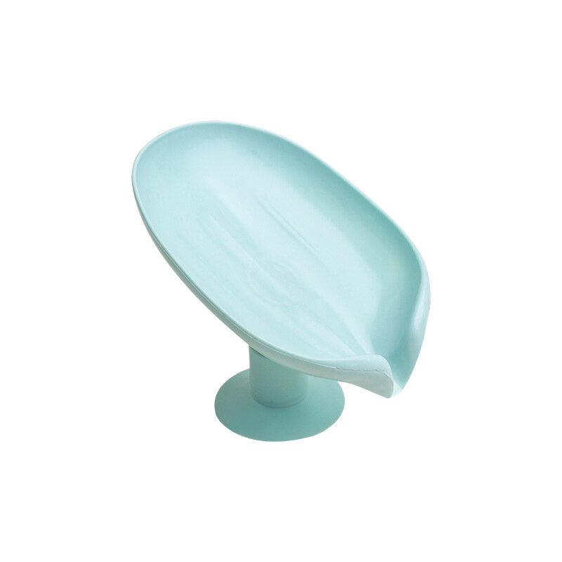 Мыльница, держатель для мыла, присоска, настенное крепление без сверления, стойка для слива воды в виде лотосового листа, безводное домашнее хранение, в наличии