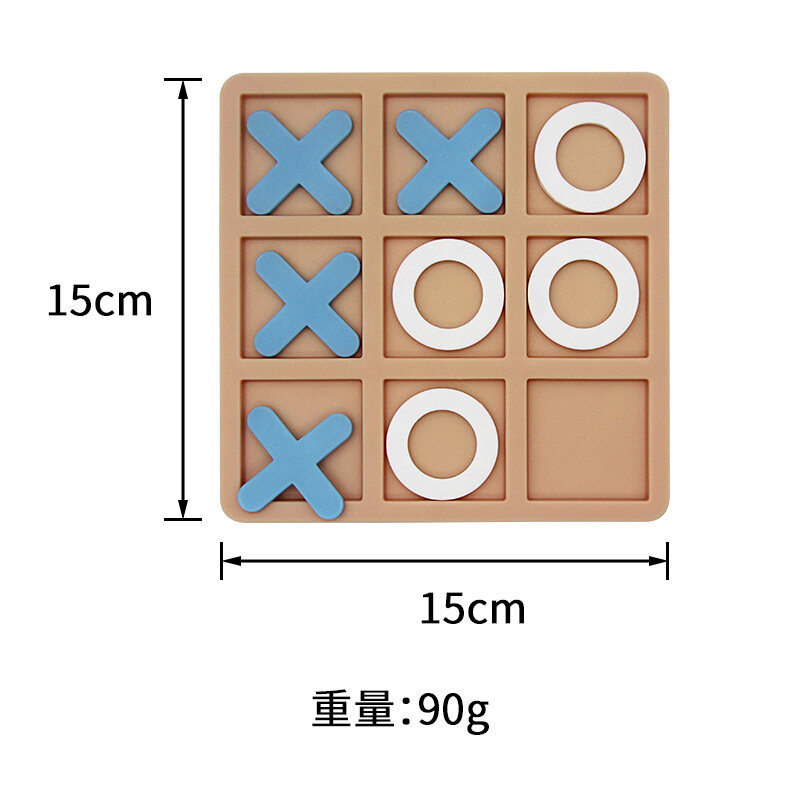 Игра в крестики-нолики для детей Dongdongjian, обучающая игра в крестики-нолики XO, интерактивная игрушка для раннего развития, экологически чистая игра в крестики-нолики