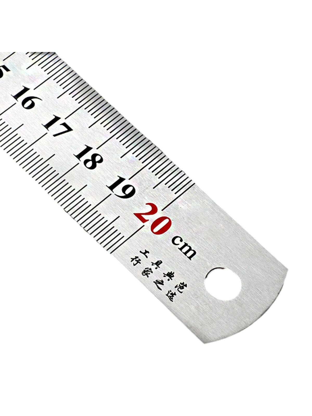 Металлические линейки из нержавеющей стали, линейки с метрической и имперской точностью