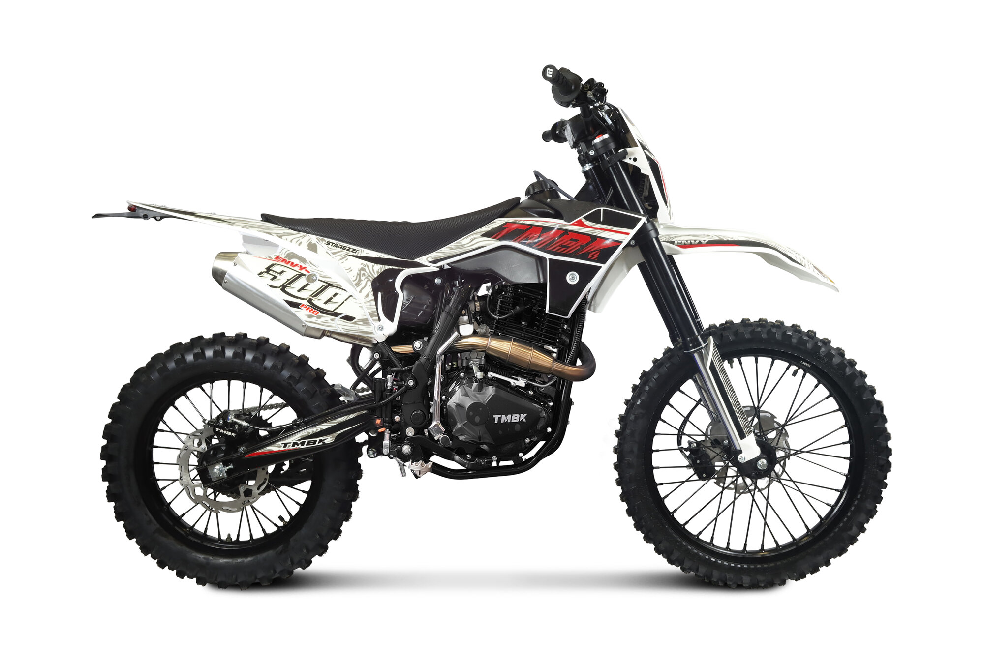 Мотоцикл TMBK "Envy 300 Pro", бензиновый, 27 л/с, белый, красный