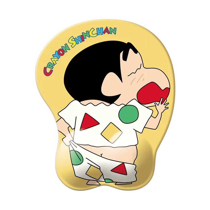 Корейская оригинальная беспроводная мышь Crayon Shin-chan 3D с мультяшным дизайном для ноутбука, настольного