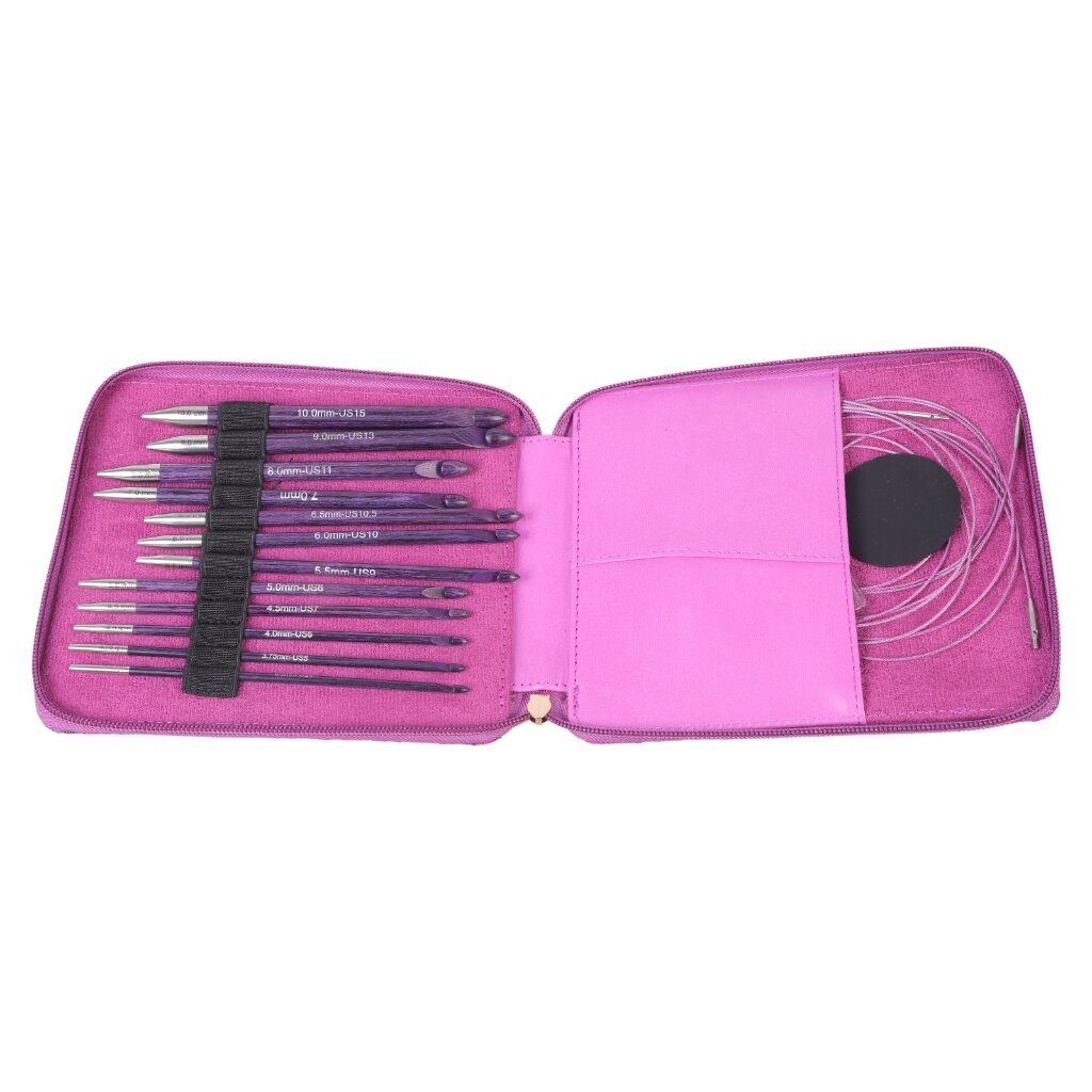 12шт Тунисский Крючок для Вязания Крючком с Кабелем Тунисский Афганский Вязальный Крючок Игла 3,5 мм-10 мм Сменный Набор Крючков для Вязания Крючком