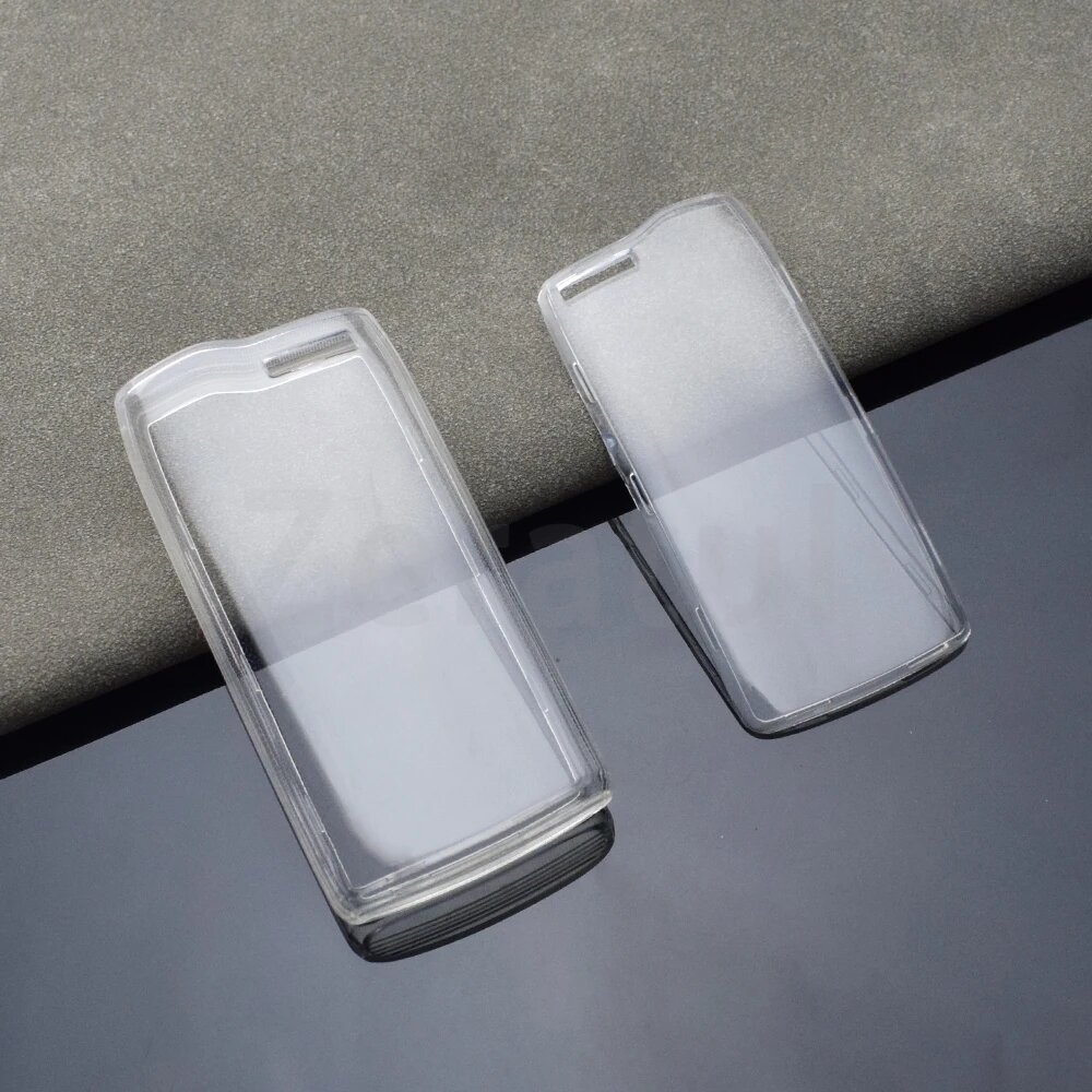 Серый чехол из ТПУ для автомобильного ключа с дистанционным управлением, защита transparent cover