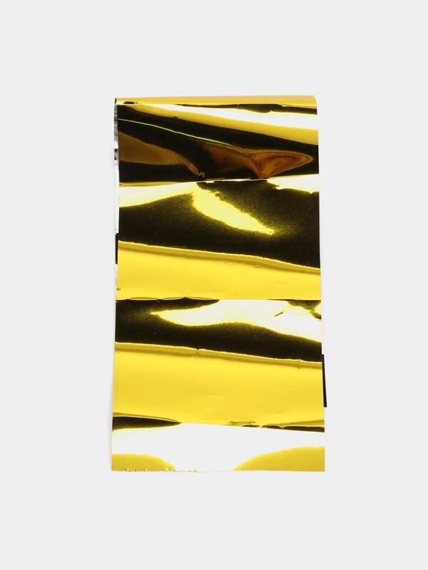 Битое стекло для дизайна ногтей, золото