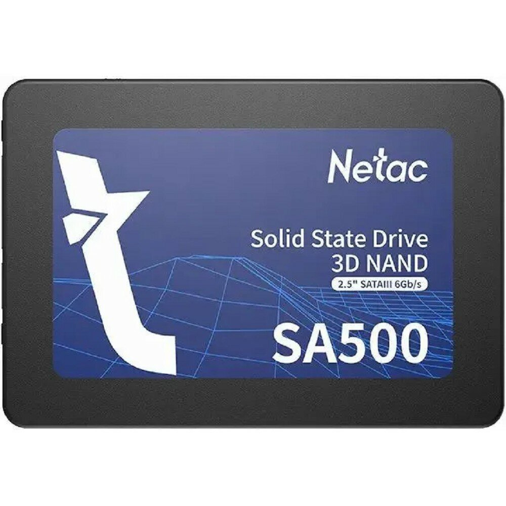 SSD диск Netac NT01SA500-240-S3X, 240 ГБ SATA