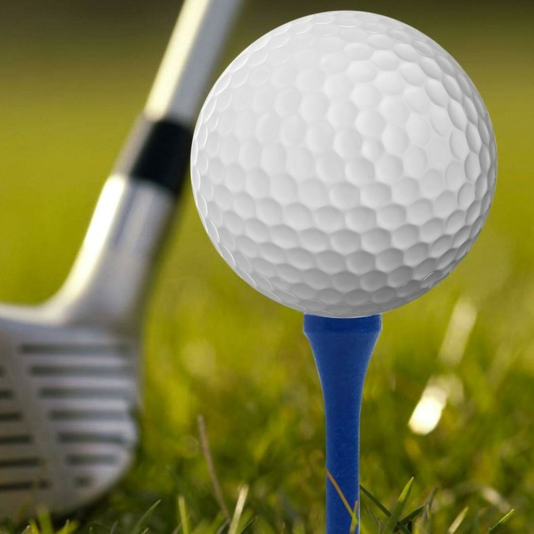 Набор подставок для гольф мяча из дерева, h-8.3 см, 10 шт 9206254