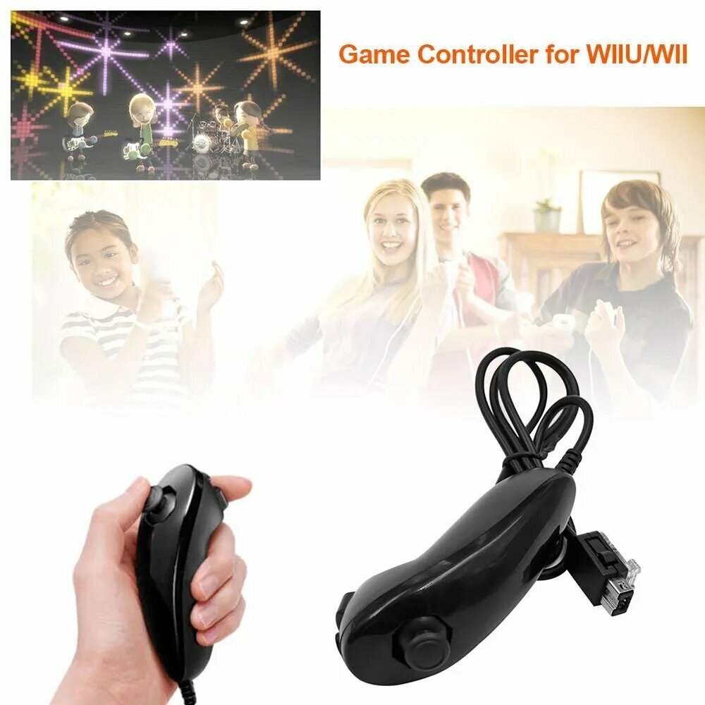 Левый контроллер для Wii U/Wii с аналоговым джойстиком и датчиком наклона