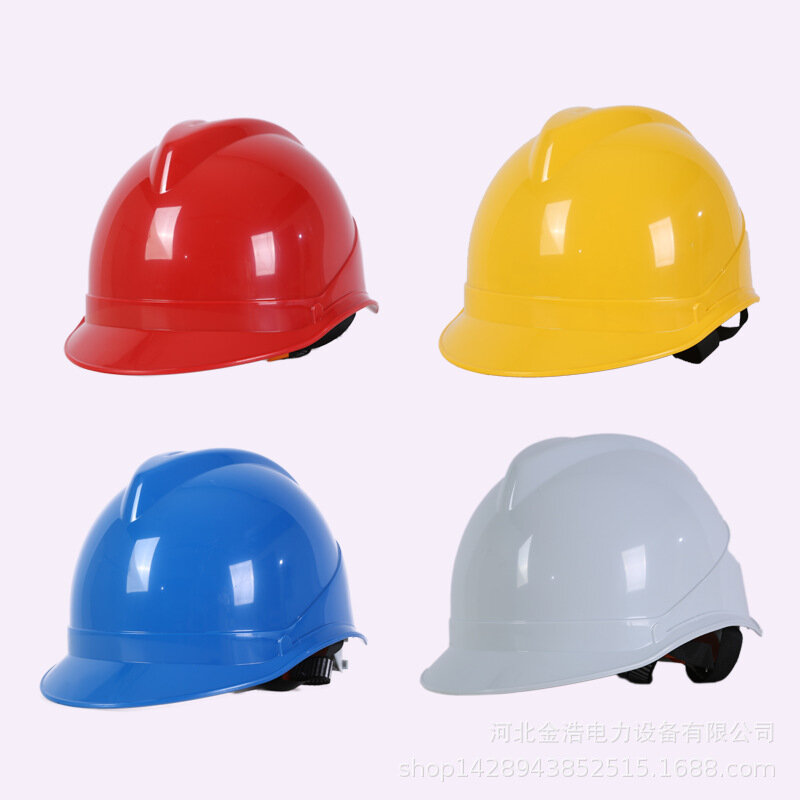 Строительная каска безопасности, утолщенная ABS, электрик, инженерный строительный лидер, национальный стандарт, дышащая каска, защитная рабочая каска