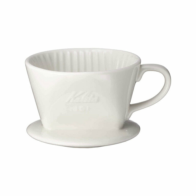 Японская керамическая фильтровальная чашка KALITA для ручного заваривания, веерообразная, 101/102, трехотверстная чашка для капельного кофе