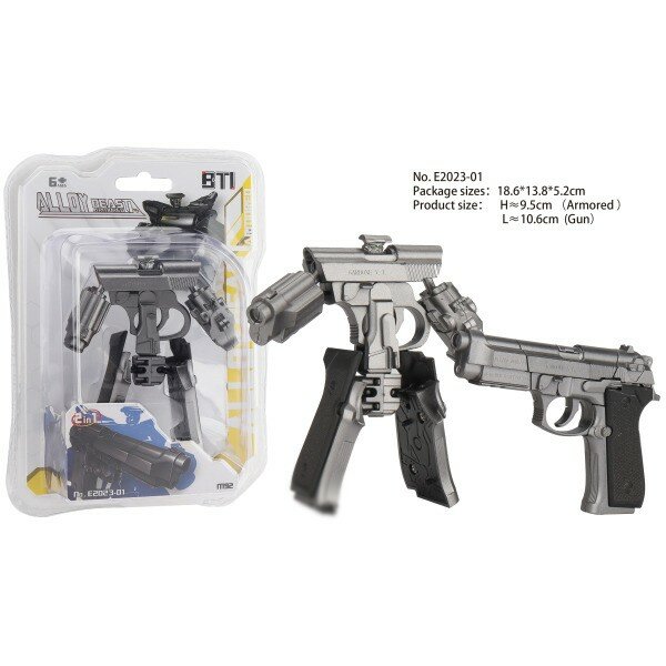 Трансформер Китайская игрушка1 для детей от 6 лет, размер фигурки 9,5 см FCJ0833661