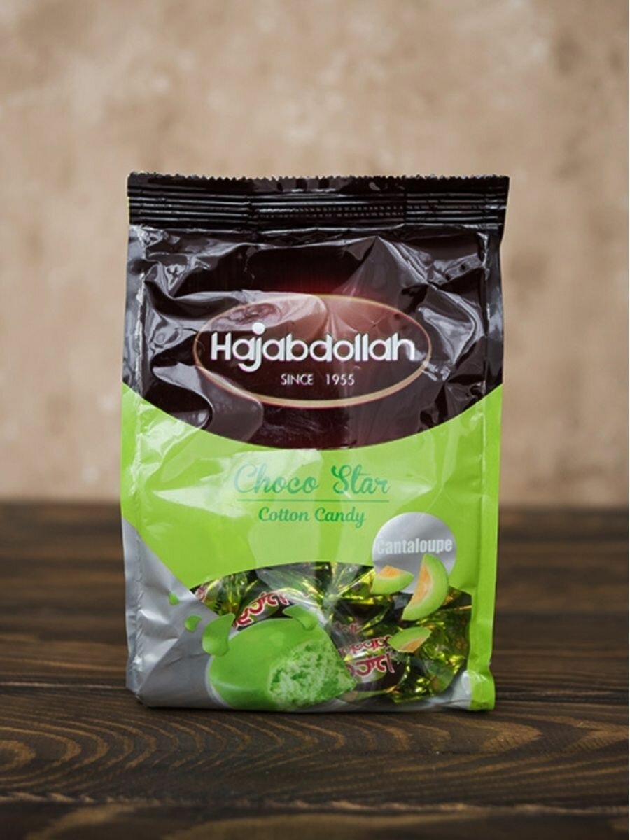 Конфеты HAJABDOLLAH из пишмание со вкусом дыни во фруктовой глазури 180г