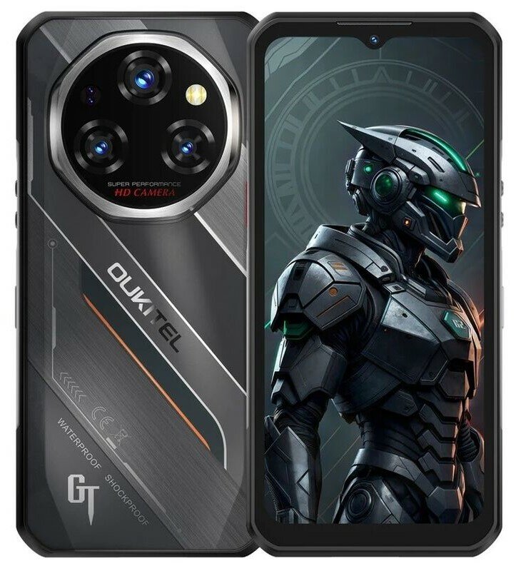 Смартфон Oukitel WP62 12/512, Android 15, Black (Черный) без RUStore/MAX