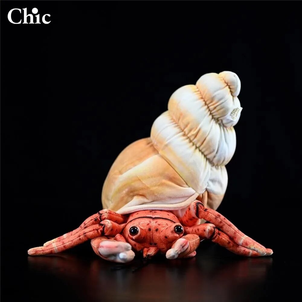Имитация краба-отшельника, плюшевая игрушка в подарок