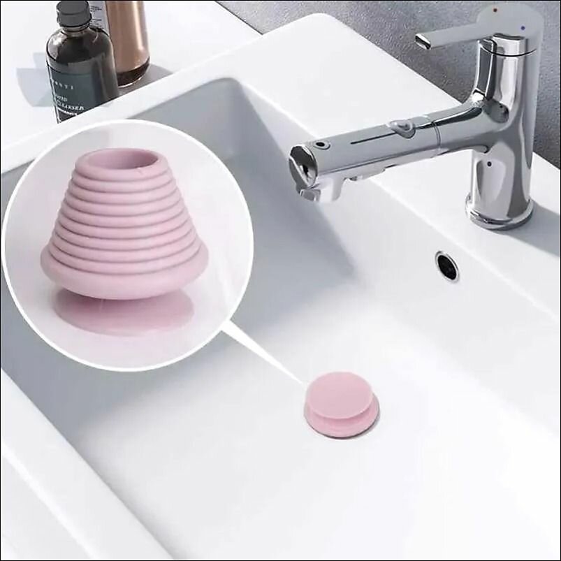 Силиконовая заглушка для ванны，Универсальная силиконовая заглушка для раковины (против запаха)