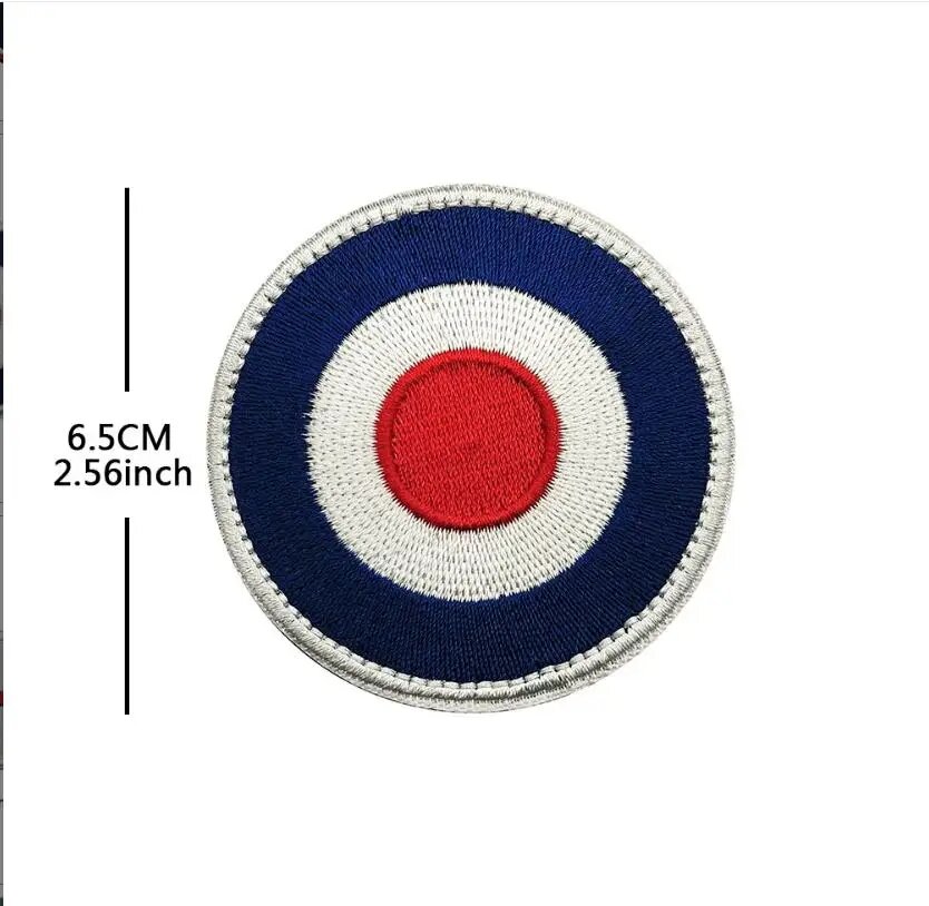 Классическая вышитая нашивка MOD Roundel Target 6.5см