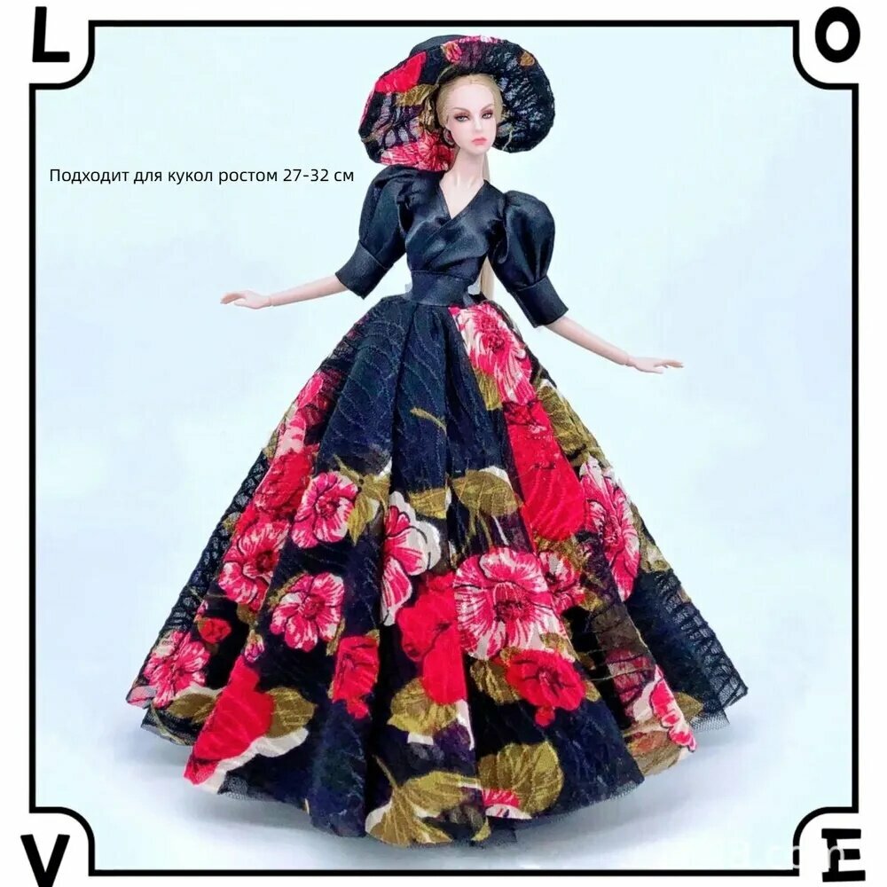 Одежда для кукол, супер торжественные платья, свадебные платья, подходит для 30-сантиметровых Барби, супермоделей и т. д, не подходит для толстых кукол