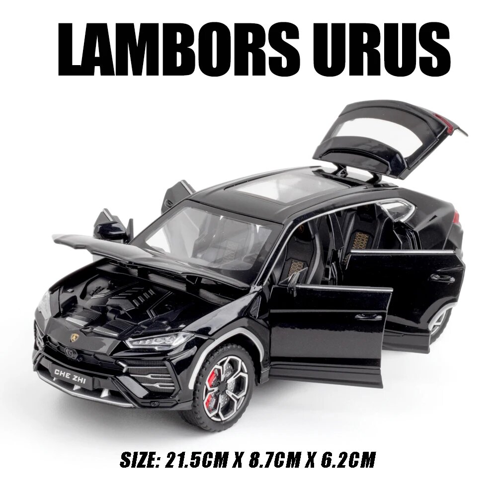Maisto Lamborghini URUS 1:24 металлическая модель BLACK