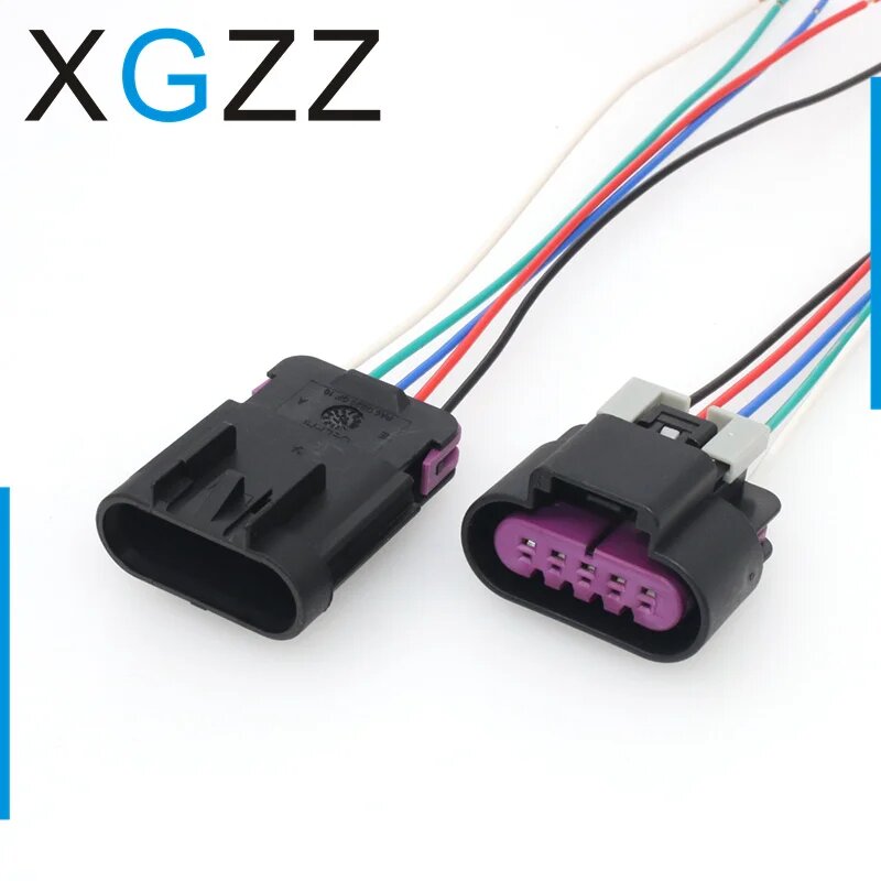 Разъем расходомера воздуха Chevrolet DJ7051A-1,5-11/21, 5P MF 15CM