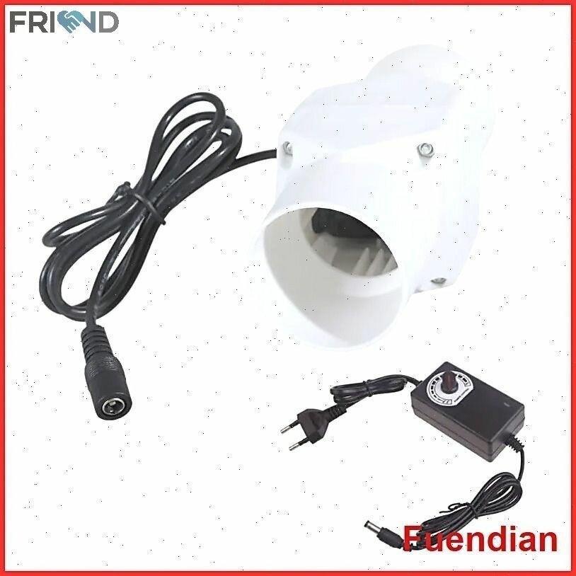 Канальный вентилятор мощностью 10 Вт на 12 В, соответствующий европейскому стандарту 46 мм, представляет собой эффективное вытяжное устройство