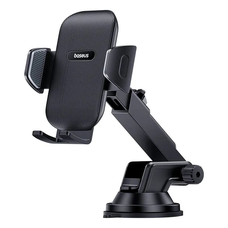 Держатель автомобильный Baseus UltraControl Go Series Clamp-Type, диагональ 7.2", черный — фото 1