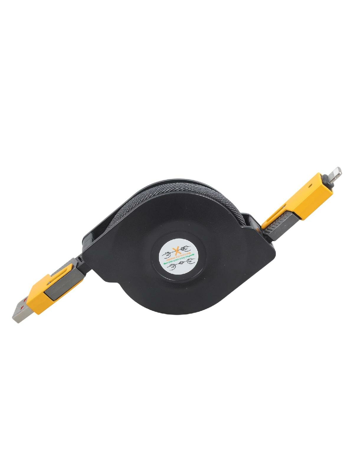 4 в 1 Плетеный зарядный шнур Провод для телефона планшета от USB / Type C до Type C / 8-контактный