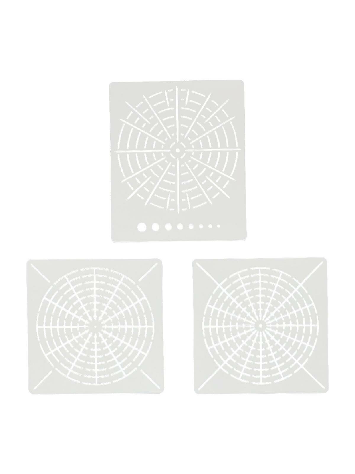 Шаблон Мандалы Трафареты для рисования Мандалы ручной работы ручной работы