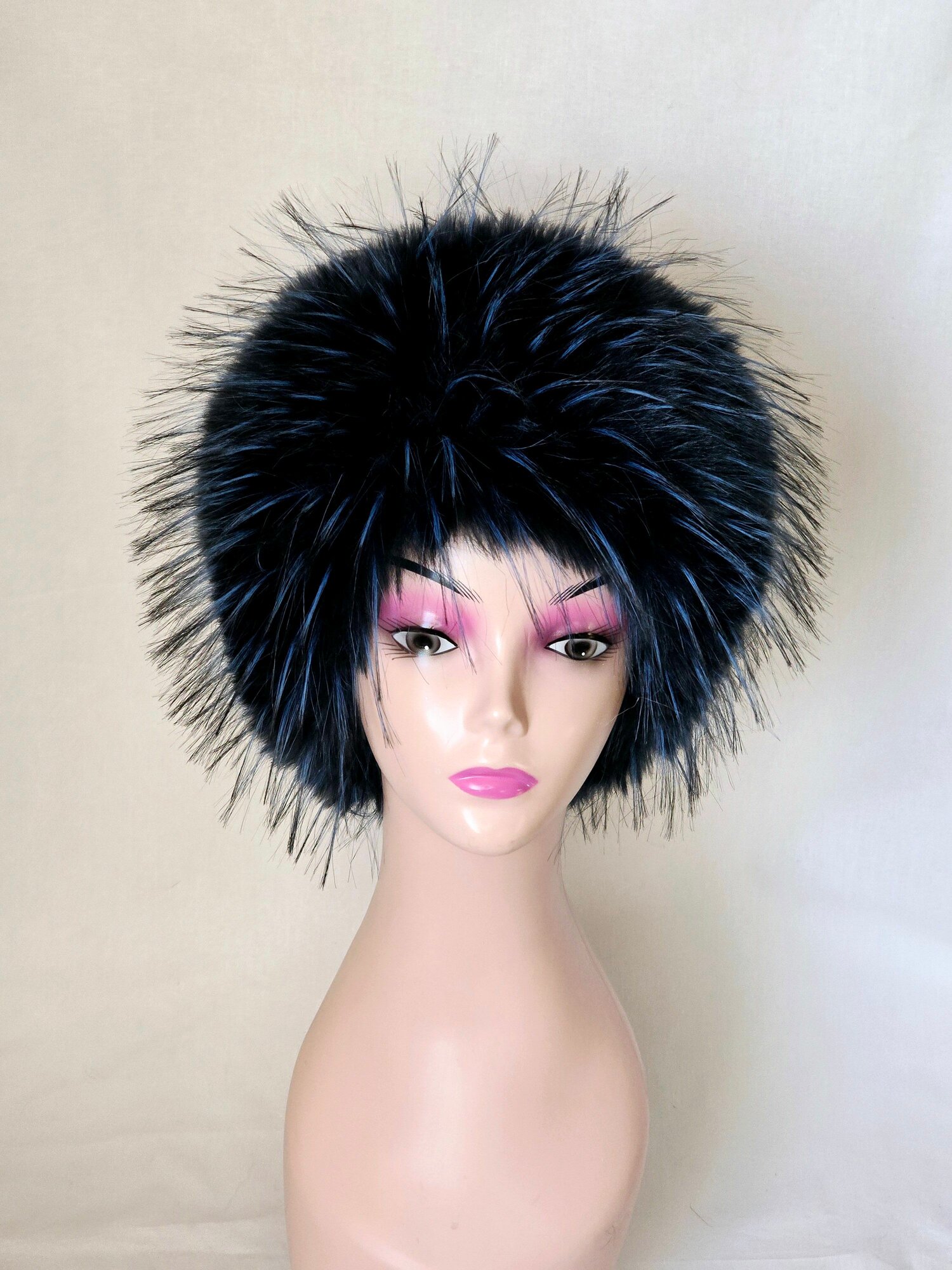 Шапка кубанка экомех для женщин