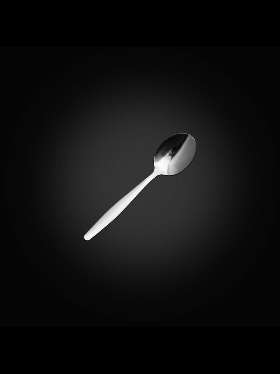 Набор кофейных ложек 6 шт Luxstahl Iris, нержавеющая сталь, 11,5 см