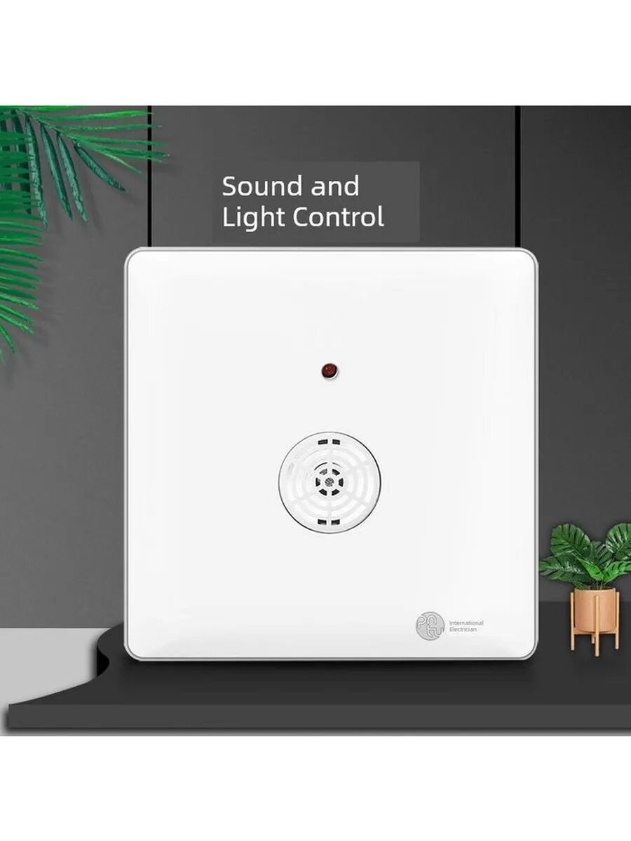 Панель накладная, акустооптическое управление, задержка