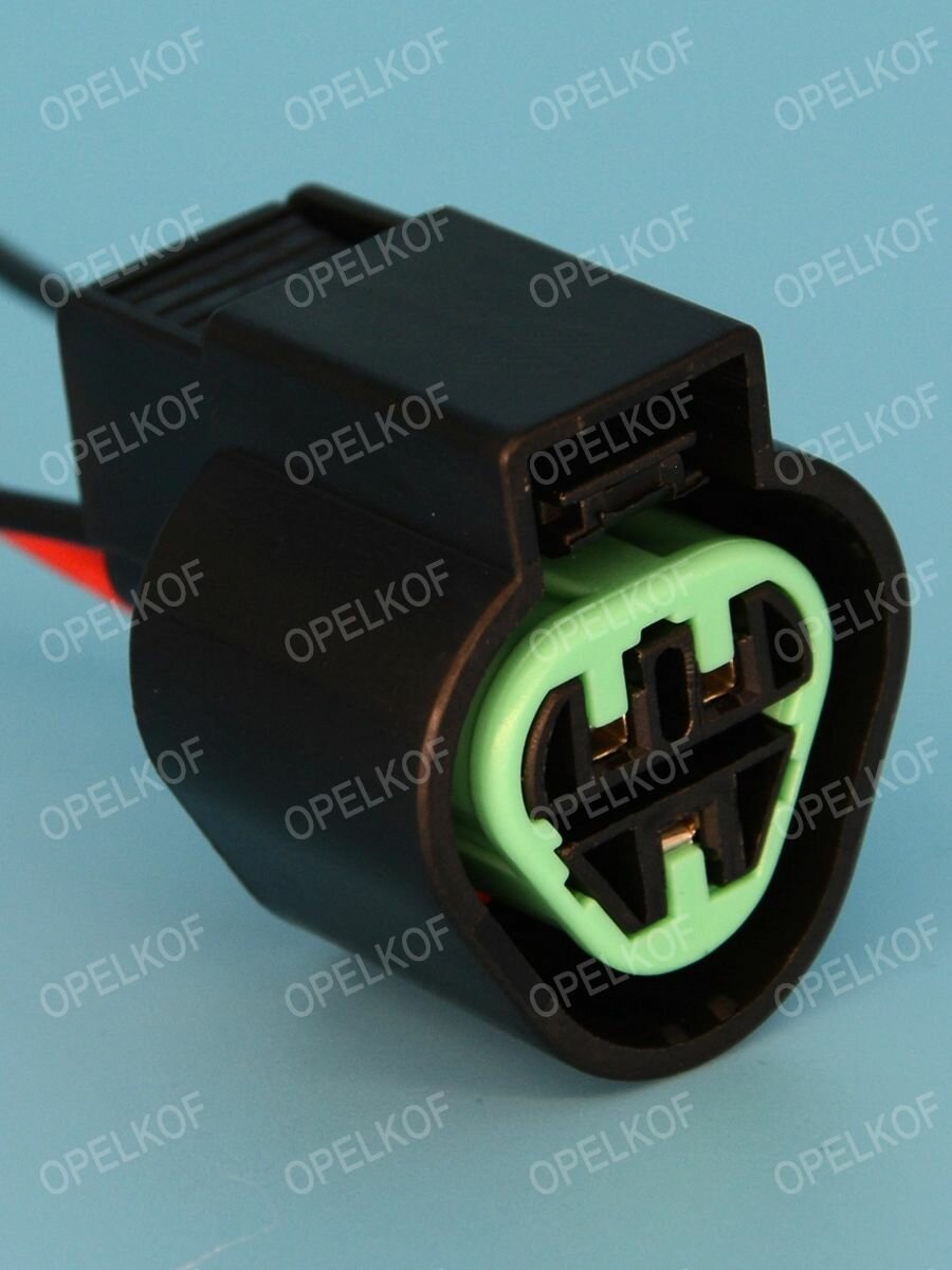 Разъем 3 pin (PB625-03027) для корректора фар, ДХО, повторителей поворота (Hyundai, Kia, Honda, Mitsubishi)