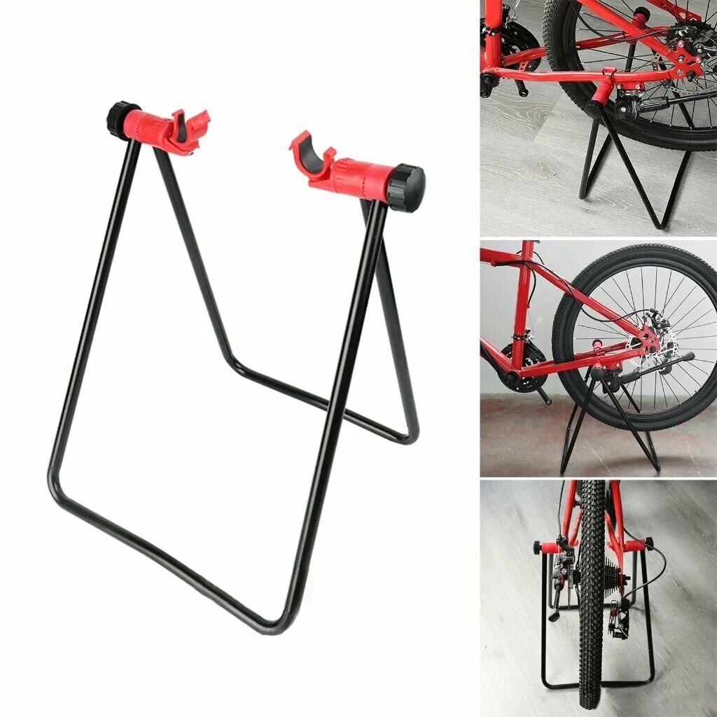 Подставка стапель для велосипеда складная Kenli KL-BS09 черный