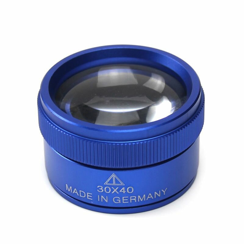 Увеличительная подставка для бумаги, увеличительное стекло, цилиндрическая увеличительная линза, ручная лупа с 30-кратным увеличением для ювелирных изделий и металла.