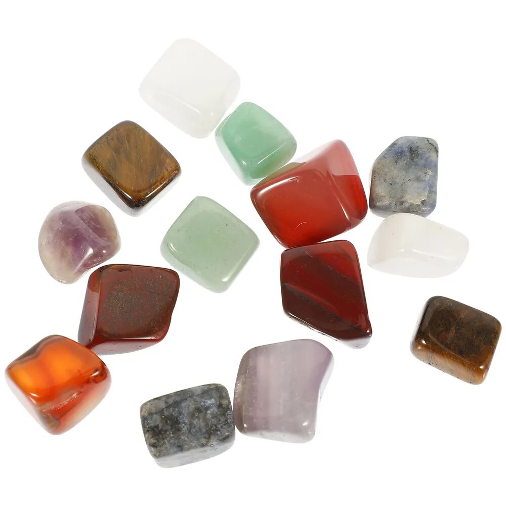 14 Штук Камней Чакры, Из Природного Камня, Для Декора И Профилактики Негативной Энергии
