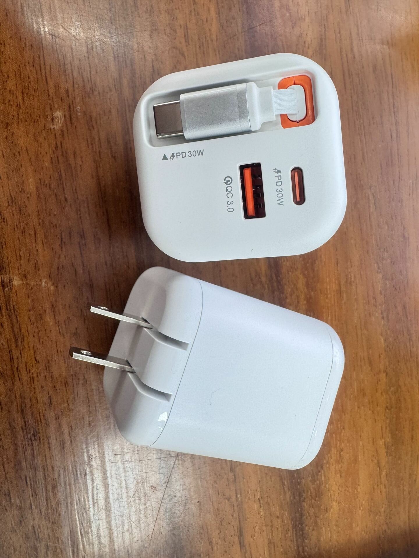 Новый 65W зарядное устройство для телефона с выдвижным кабелем A+C, адаптер для зарядки, оптовая продажа, UK Plug, US Plug, EU Plug