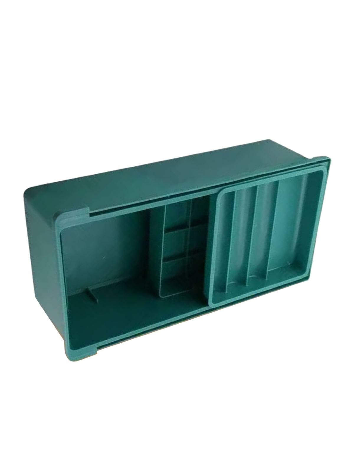 Удобный трехслойный органайзер для шитья большого размера, портативный кейс для хранения