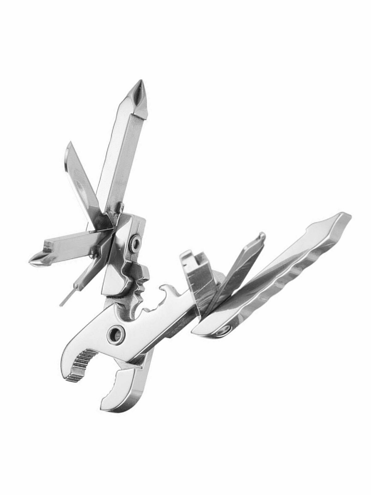 Уличные многофункциональные инструменты Портативные плоскогубцы 15 в 1 из нержавеющей стали