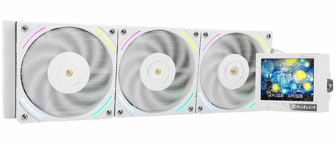 СЖО для процессоров Thermalright Mjolnir Vision 360 White (M-VISION-360-WH-ARGB)