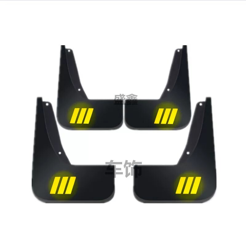 Подходит для Volkswagen Bora, специальные брызговики для моделей 2007-2021 годов выпуска. Предупреждающая наклейка